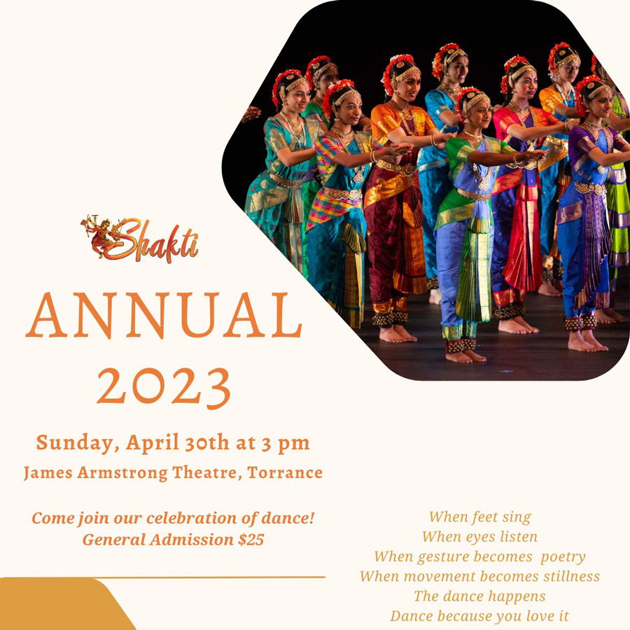 Annual Dance Performance 2023 – Shaktibharatanatyam.com